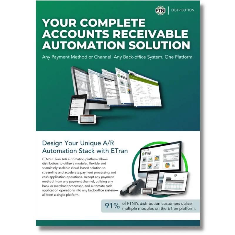 Distribution Accounts Receivable Processing | ETran by FTNI